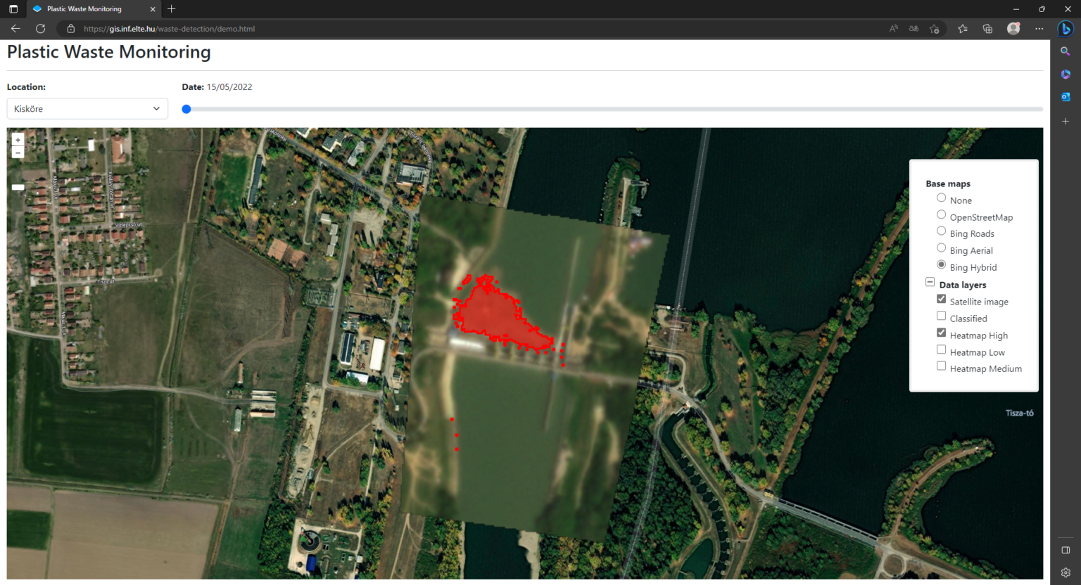 Plastic waste monitoring based on remote sensing imagery – ELTE ...